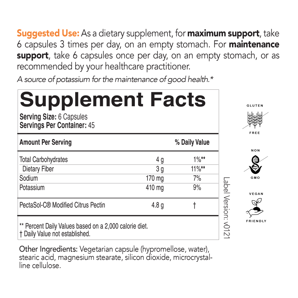 PectaSol-C® Capsules (270 caps) - Researched Nutritionals