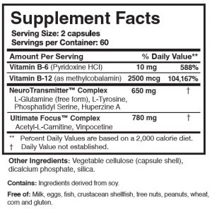CogniCare® - cognitive performance supplement - Researched Nutritionals