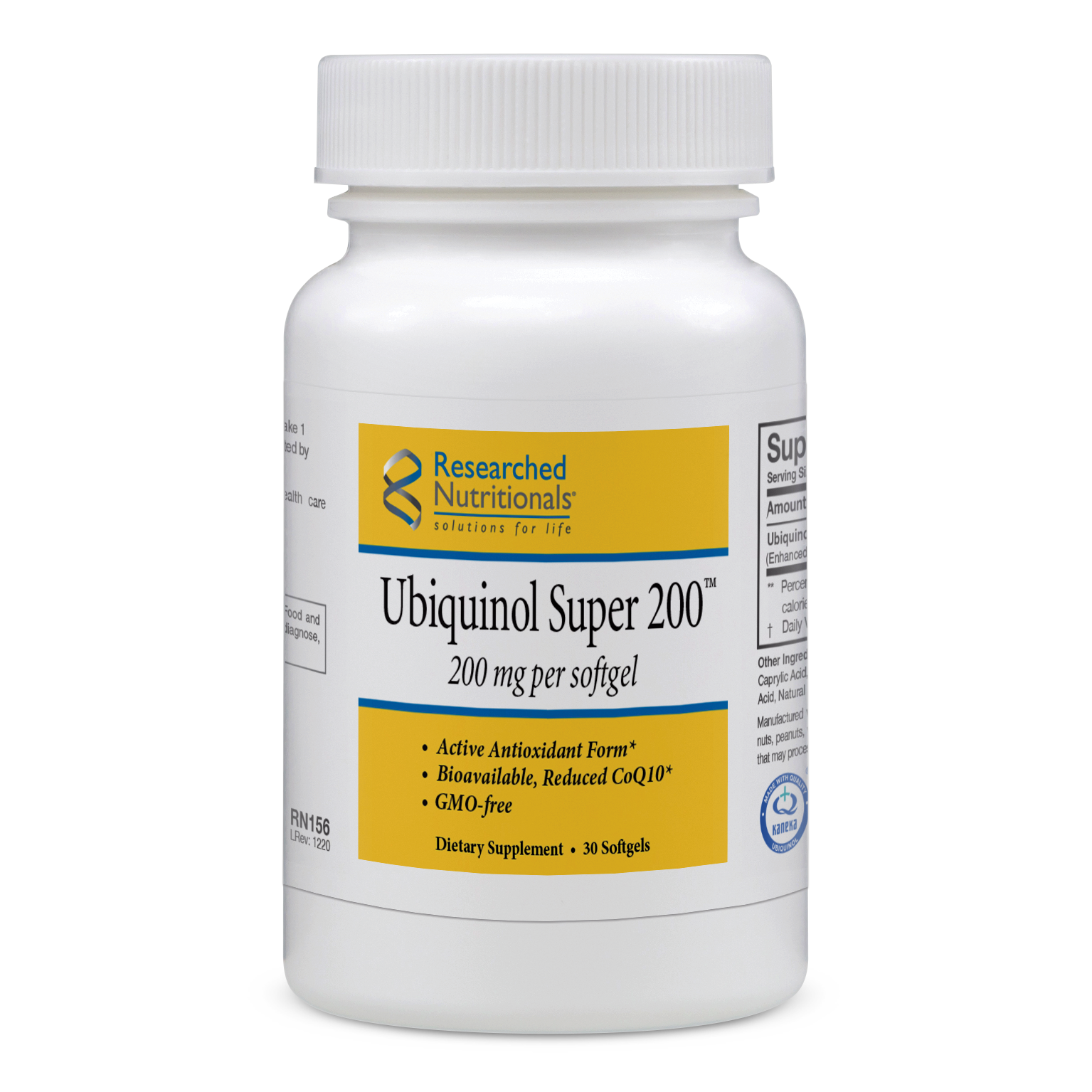 Ubiquinol Super 200™ - Researched Nutritionals