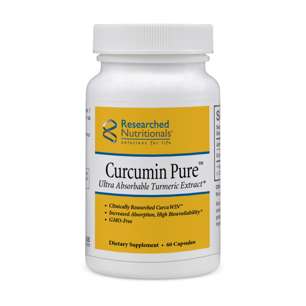 Curcumin Pure™ - CurcuWIN turmeric extract - Researched Nutritionals