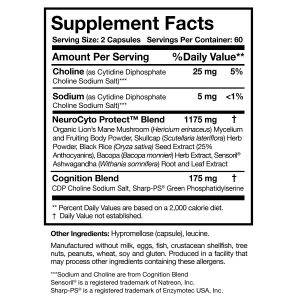 BDNF support supplement - BDNF Essentials® - Researched Nutritionals