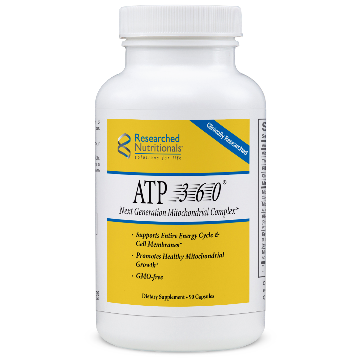 ATP 360® - Supplement for Mitochondria - Researched Nutritionals