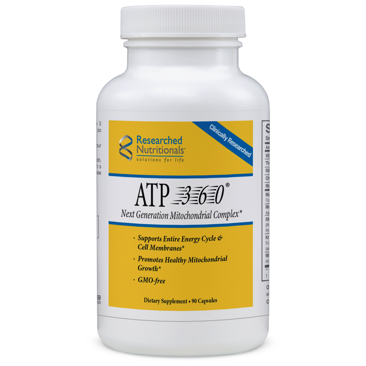 ATP 360® - Supplement for Mitochondria - Researched Nutritionals