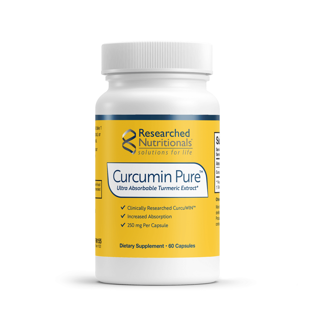 Curcumin Pure™ - CurcuWIN turmeric extract - Researched Nutritionals