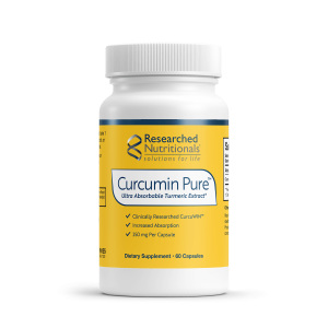 Curcumin Pure™ - CurcuWIN turmeric extract - Researched Nutritionals