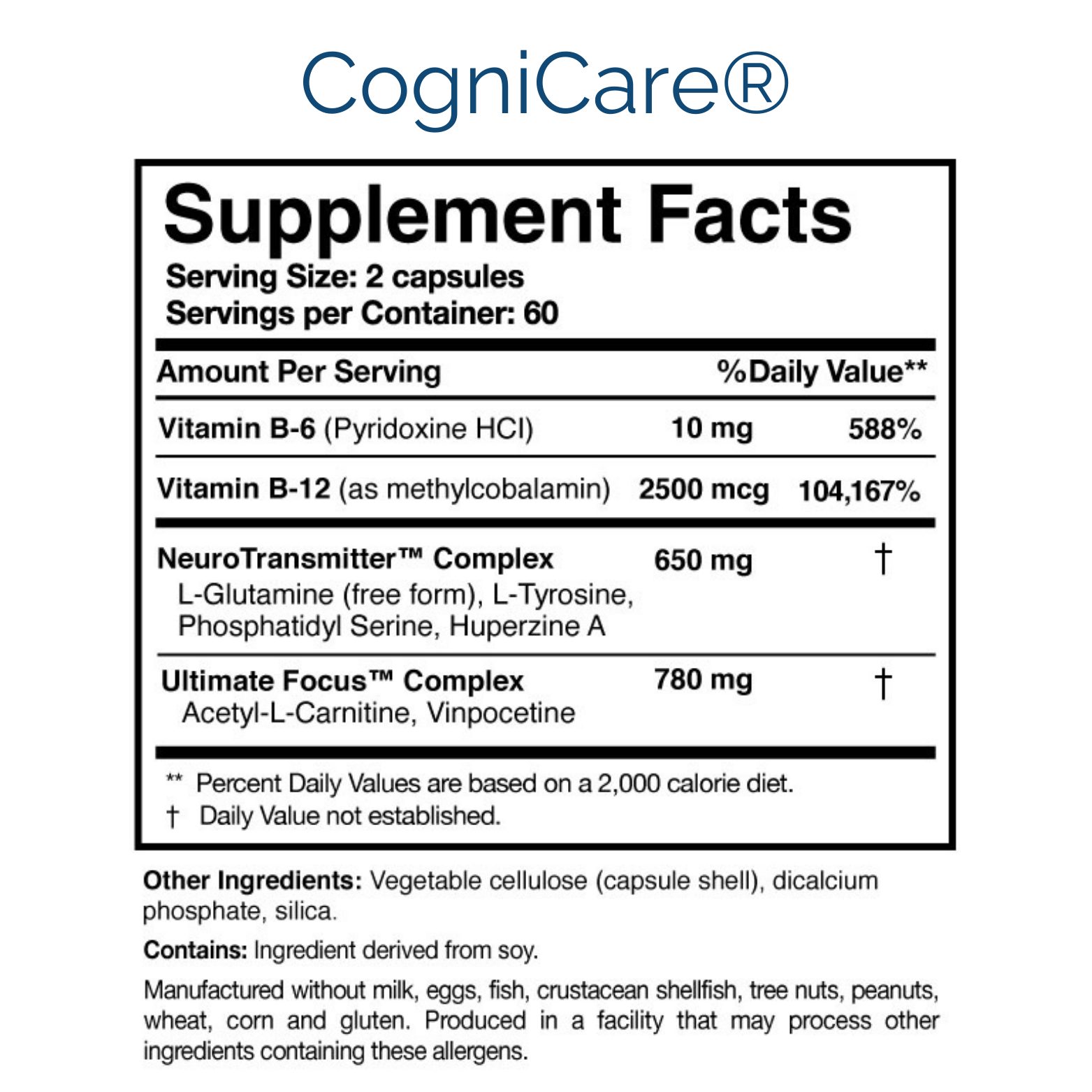 Cognitive Performance Duo™ - Researched Nutritionals